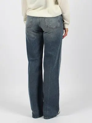 HAIKURE Belt Ring Denim Trousers