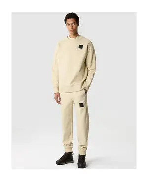 The North Face Logo Patch Crewneck Sweatshirt - Nude
