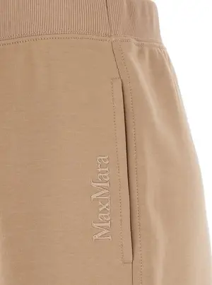 Max Mara Violino Logo Joggers - Nude