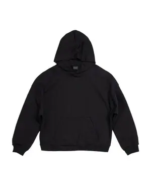 Balenciaga Logo Printed Long-sleeve Hoodie - No