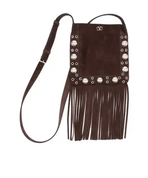 Valentino Garavani Nellcôte Fringed Small Crossbody Bag - Multicolor