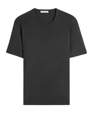 LEMAIRE Ribbed T-shirt With Short Sleeves