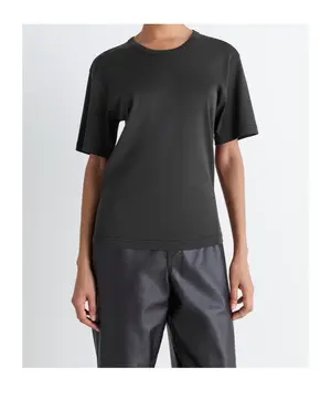 LEMAIRE Ribbed T-shirt With Short Sleeves