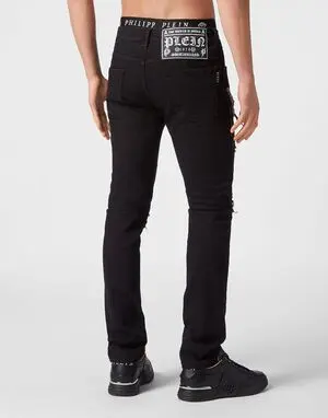 Philipp Plein Multi-pocket Jeans - Black