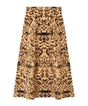 Ulla Johnson Lani Jacquard-knit Midi Skirt
