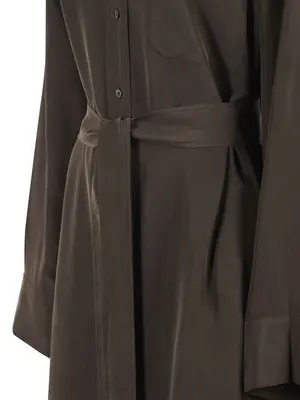 Soeur Single-breasted Lace-up Coat