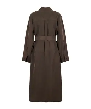 Soeur Single-breasted Lace-up Coat