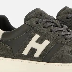 Hogan Low Top Lace-up Sneakers - Grey