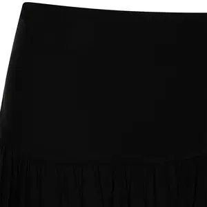 TOTEME Soft Gathered Midi Skirt - Black