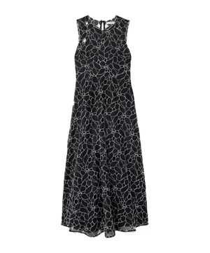 Ulla Johnson Kiana Openwork Embroidered Dress