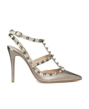 Valentino Garavani Rockstud Pointed Toe Caged Pumps - No
