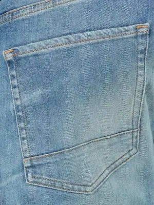 Hugo Boss Distressed Logo Jeans