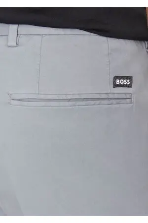 Hugo Boss Slim-fit Stretch Cotton-gabardine Chinos