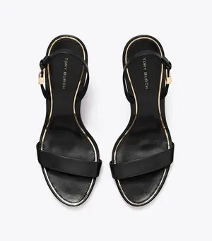 Tory Burch 85mm Double T Buckle Sandals