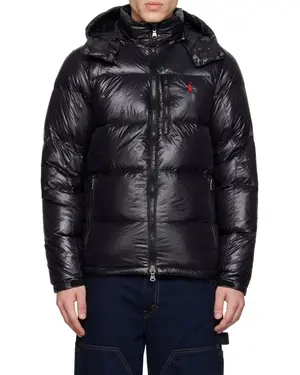 Polo Ralph Lauren The Gorham Glossed Down Jacket - Black