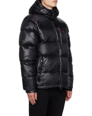 Polo Ralph Lauren The Gorham Glossed Down Jacket - Black