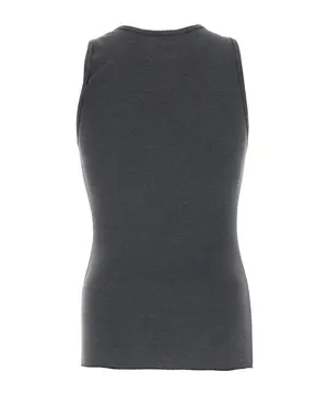 ERL Faded Black Knit Tank Top - Fadedblack
