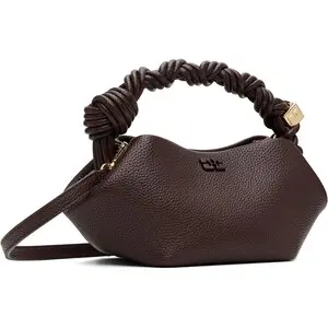 GANNI Butterfly Logo Bou Bag - Red