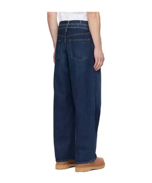 Sacai Belted Wide-leg Jeans