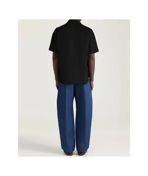 Givenchy Couture Seam Shirt In Cotton With Paris Patch - Black