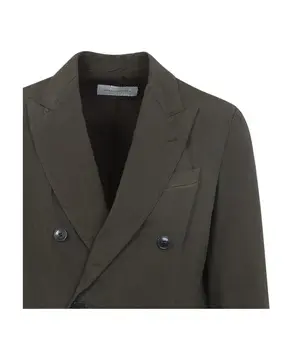 Dries Van Noten Balto Double-breasted Blazer - Khaki