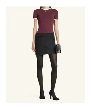 COURREGES Courrèges Heritage Crewneck T-shirt - Red