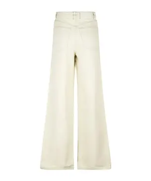 A.p.c. Wide Leg Pants - Bleachedout