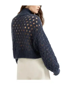Brunello Cucinelli High-neck Knitted Sweater