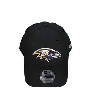 New Era Embroidered Baseball Cap - Black
