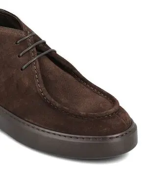 DOUCAL'S Chukka Round Toe Derby Boots