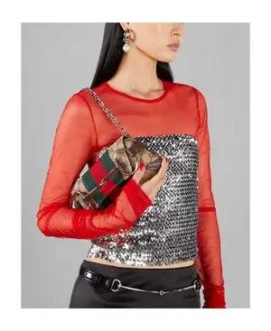 Gucci Horsebit Chain Small Shoulder Bag