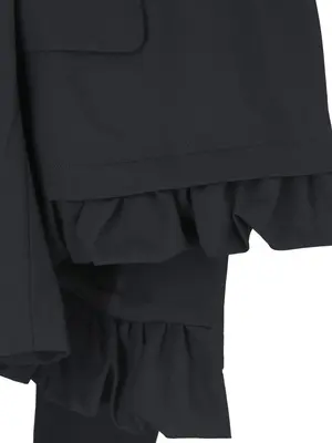 Comme Des Garçons Ruffled Button-up Jacket