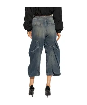 DIESEL® D-para-short-fsf Cropped Jeans