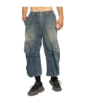 DIESEL® D-para-short-fsf Cropped Jeans