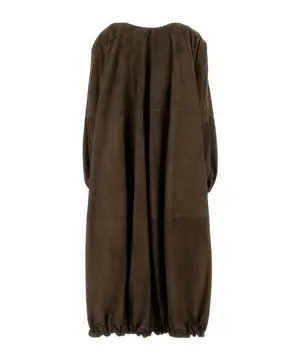 FERRAGAMO Leather Overcoat