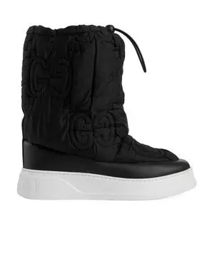 Gucci Gg Embellished Boots