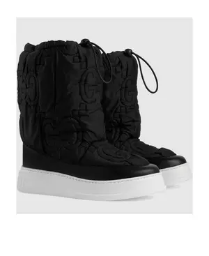 Gucci Gg Embellished Boots