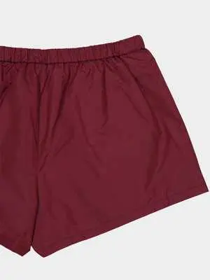 Miu Miu Technical Drawstring Shorts - Red
