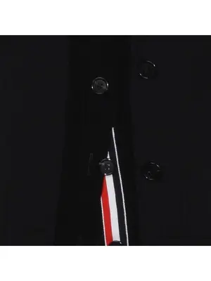 Thom Browne Striped Mini Dress - Black