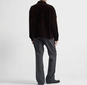 Prada Logo Plaque Button-up Shirt