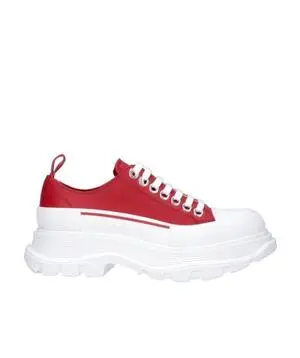Alexander McQueen Tread Slick Sneakers - Red