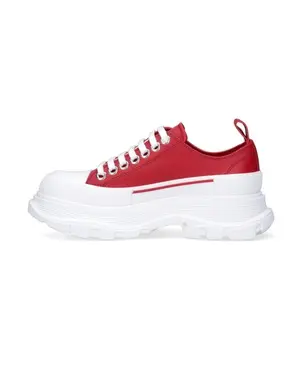 Alexander McQueen Tread Slick Sneakers - Red