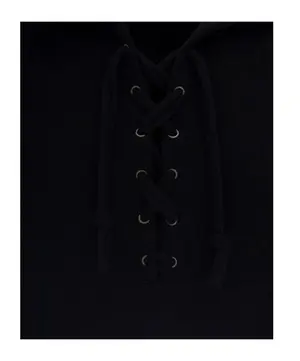 Saint Laurent Lace-up Hoodie