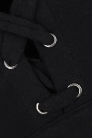 Saint Laurent Lace-up Hoodie