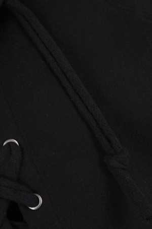 Saint Laurent Lace-up Hoodie