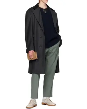 MAISON MARGIELA Wool Coat - Black