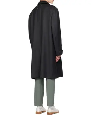 MAISON MARGIELA Wool Coat - Black