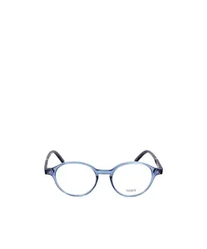 TOD'S Round Frame Eyeglasses - Blue