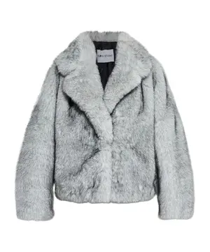 STAND STUDIO India Faux Fur Jacket