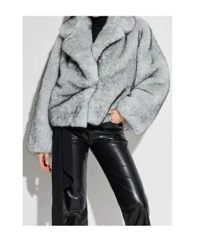 STAND STUDIO India Faux Fur Jacket